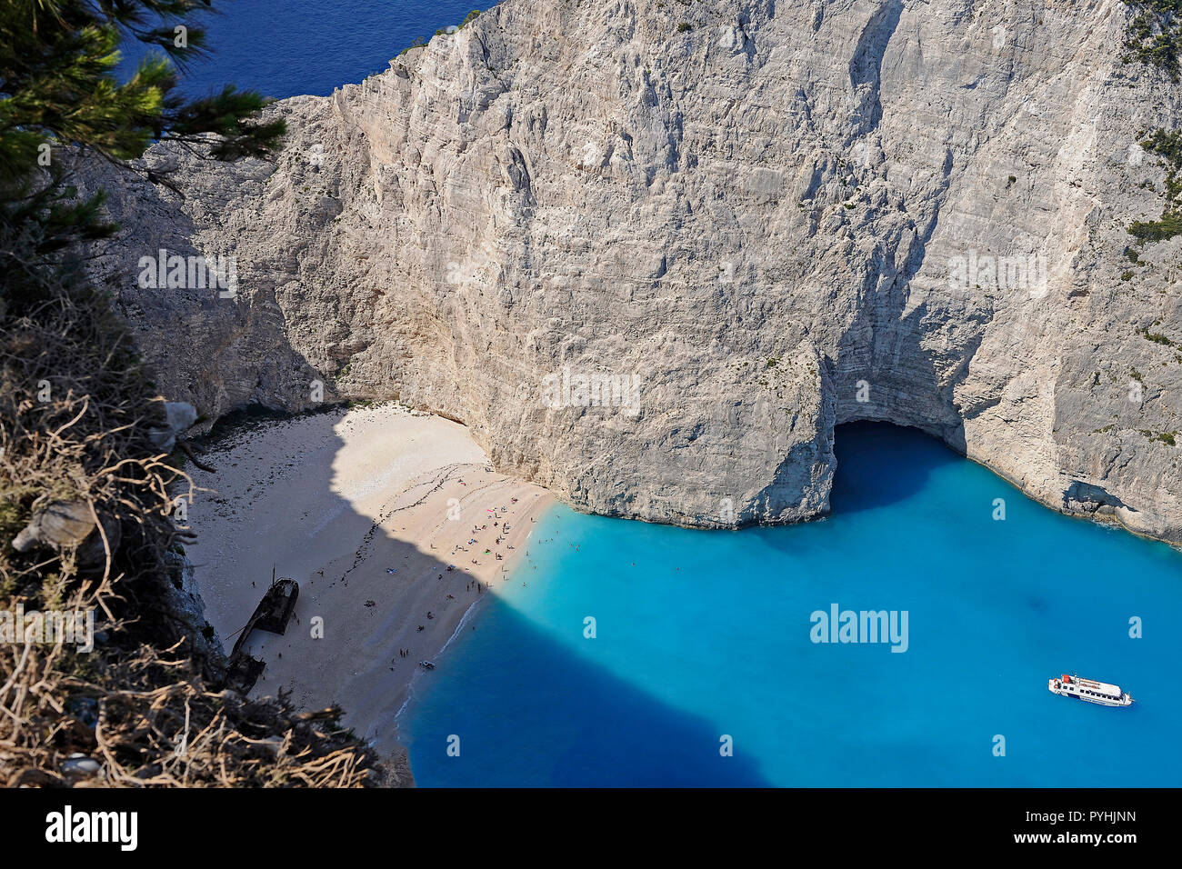 Greece, Zakynthos- Shipwreck Beach Stock Photo - Alamy