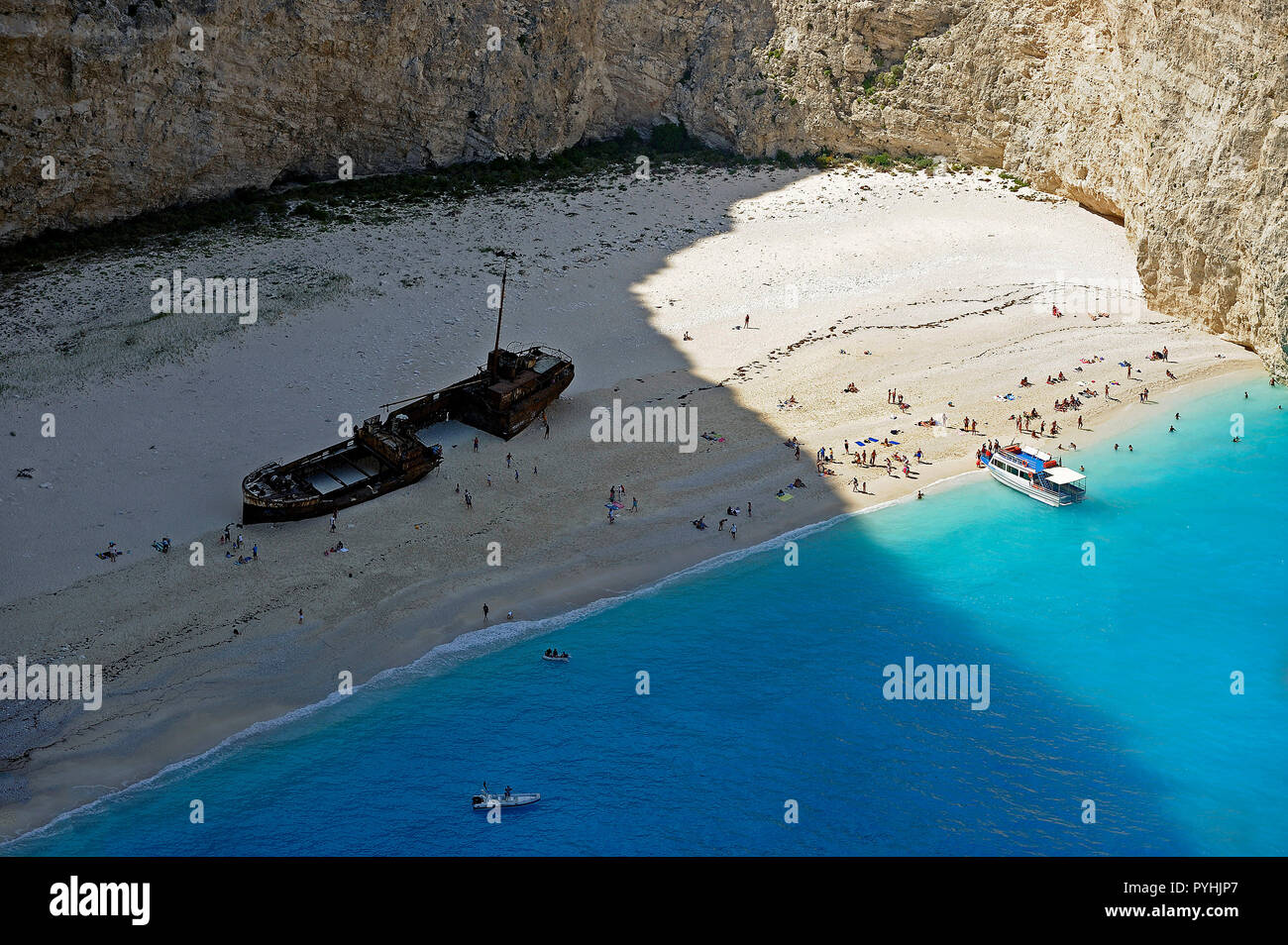Greece, Zakynthos- Shipwreck Beach Stock Photo - Alamy