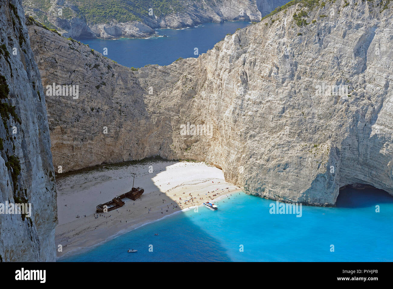Greece, Zakynthos- Shipwreck Beach Stock Photo - Alamy