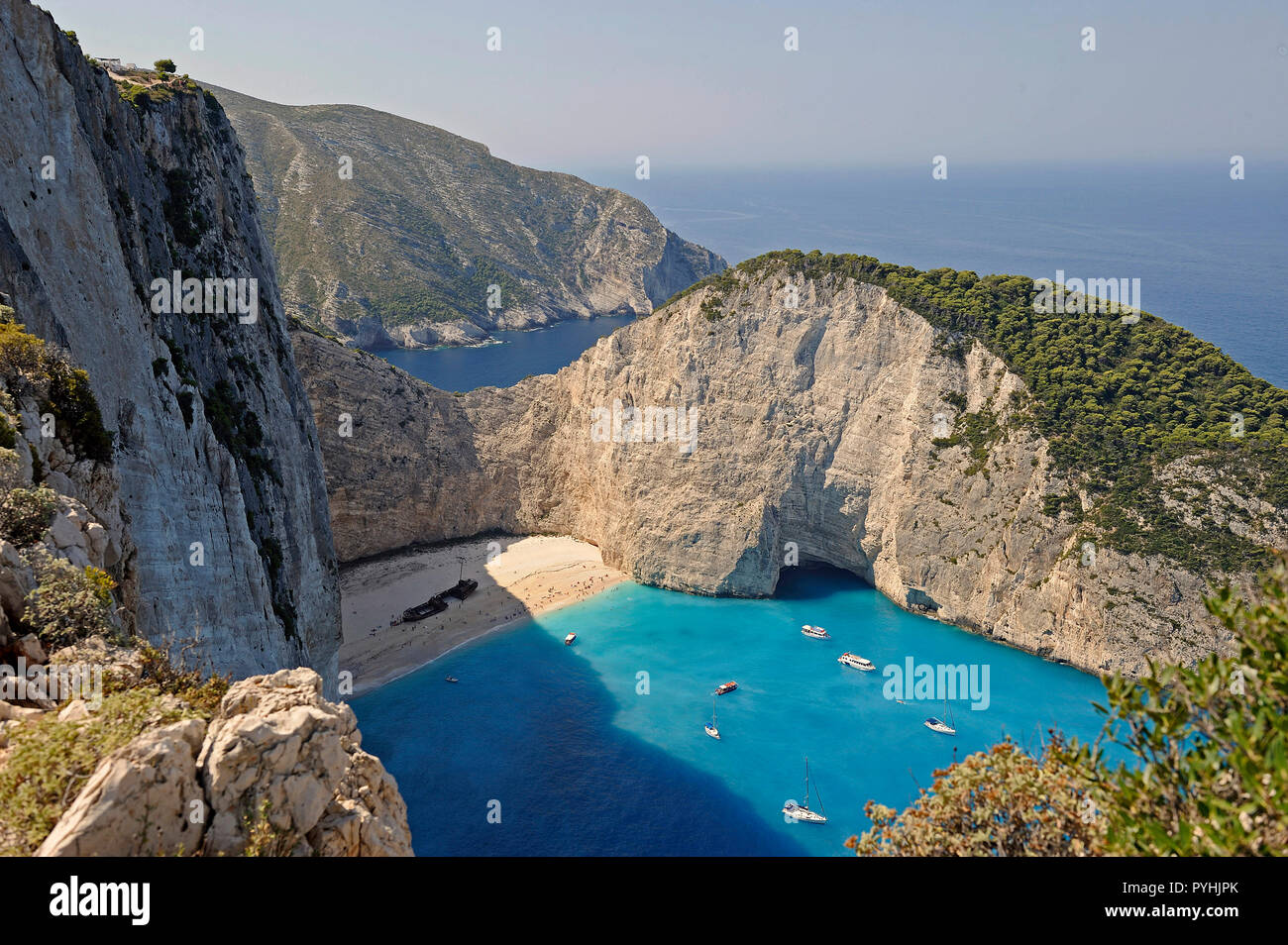 Greece, Zakynthos- Shipwreck Beach Stock Photo - Alamy