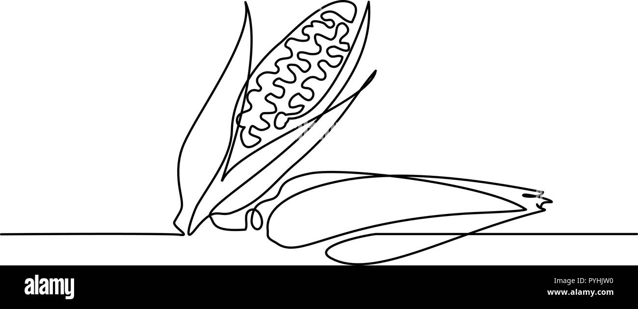 Corn vector hi-res stock photography and images - Alamy