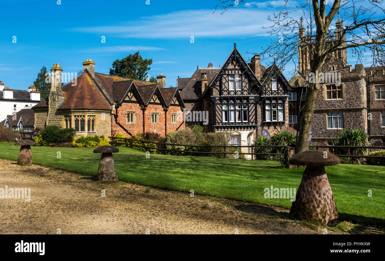 Great Malvern Priory, Abbey Gateway and Hotel, Great Malvern ...