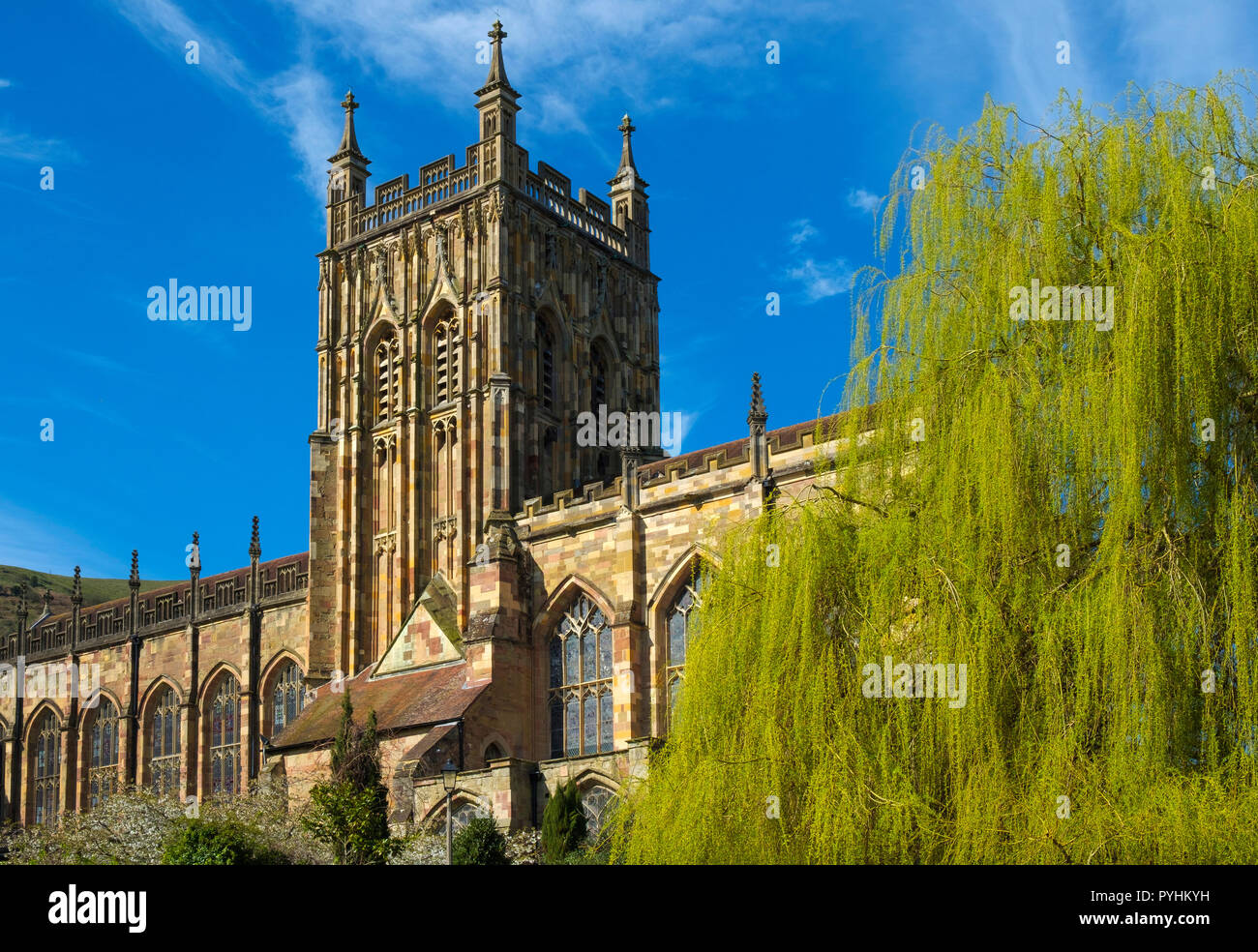 Great Malvern Priory, Great Malvern, Worcestershire, England, Europe ...