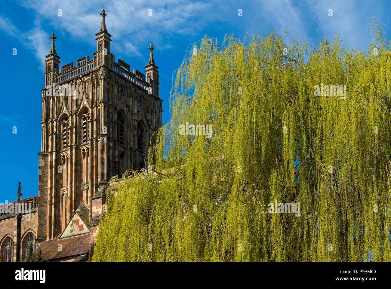 Great Malvern Priory, Great Malvern, Worcestershire, England, Europe ...