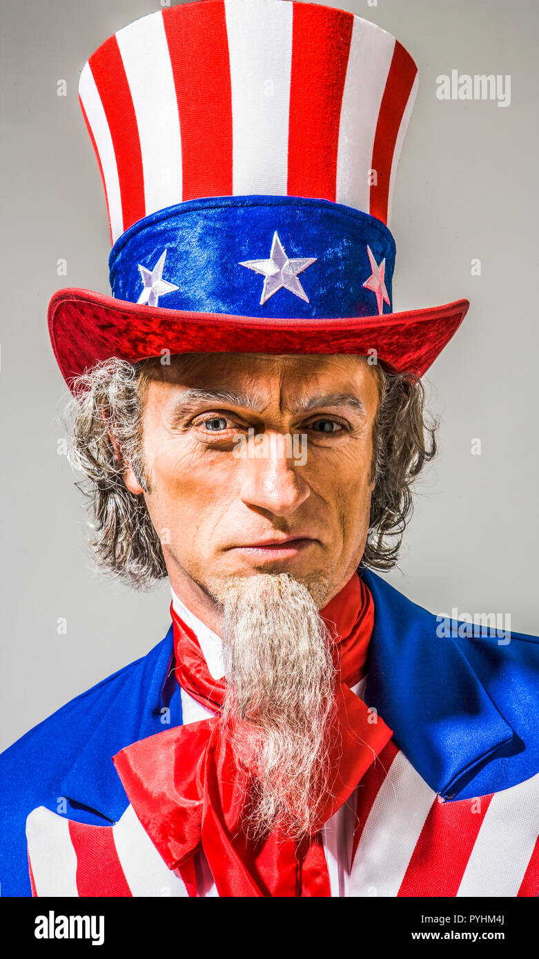 Uncle sam portrait hi-res stock photography and images - Alamy