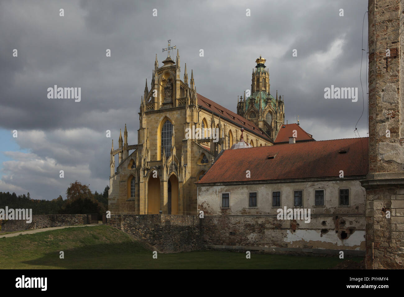 Assumption Church (Kostel Nanebevzetí Panny Marie) of the Kladruby ...