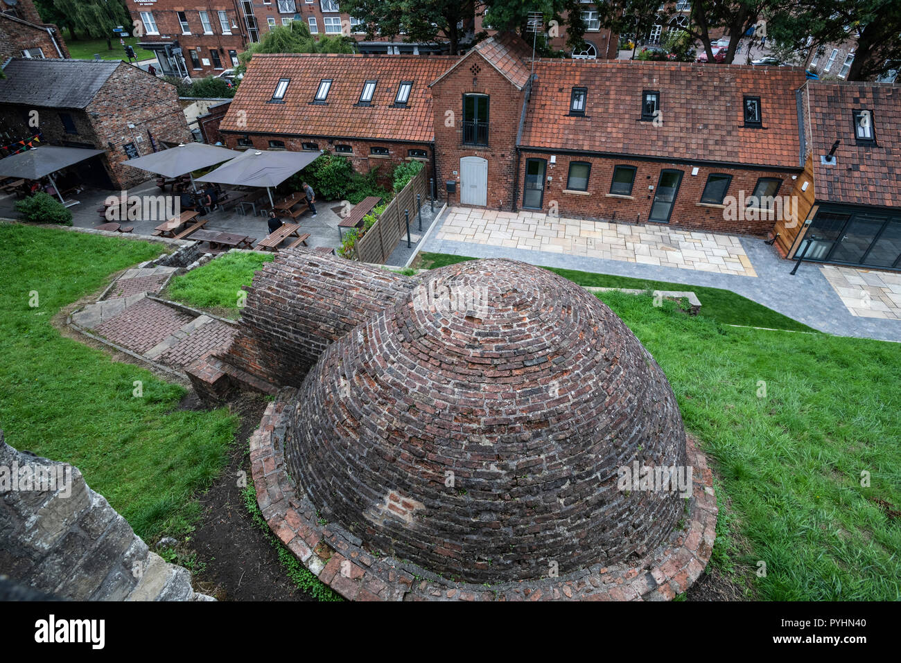 Ice house just outside York city walls, York, North Yorkshire, UK Stock ...