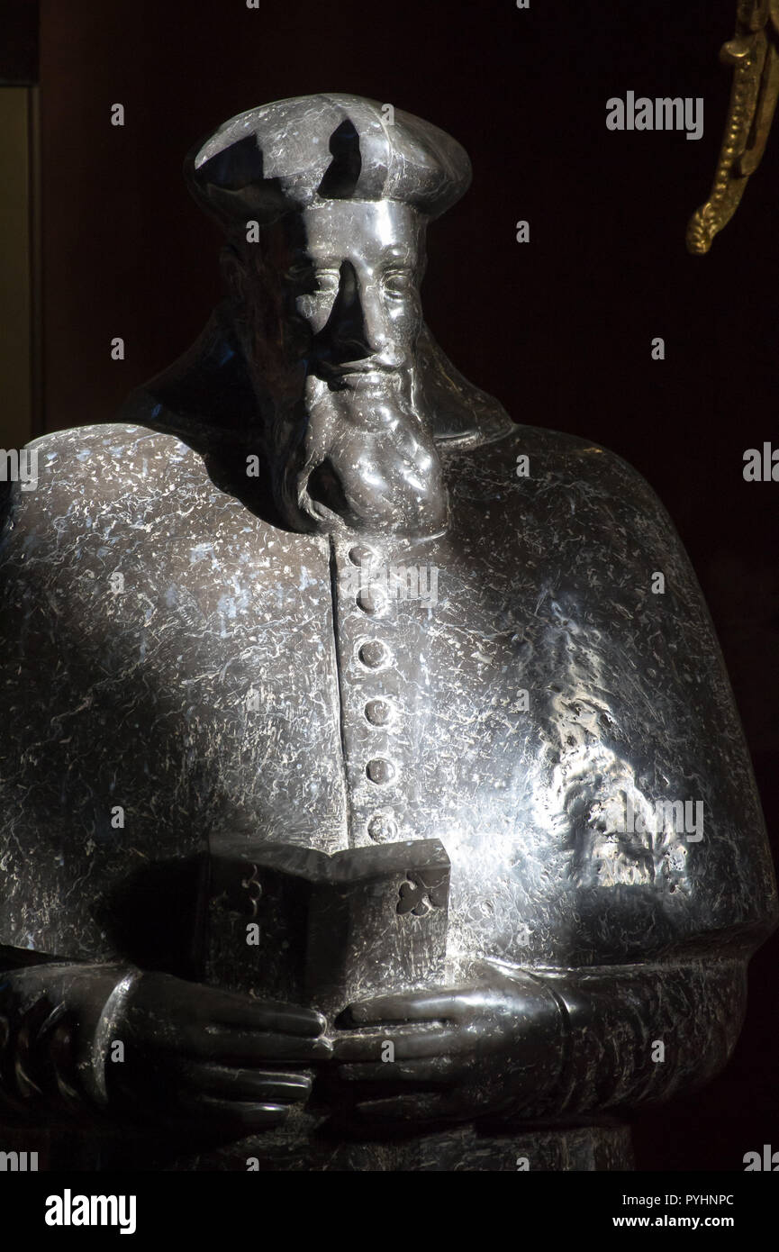 Cardinal Stanislaus Hosius monument in Gothic Archcathedral Basilica of ...