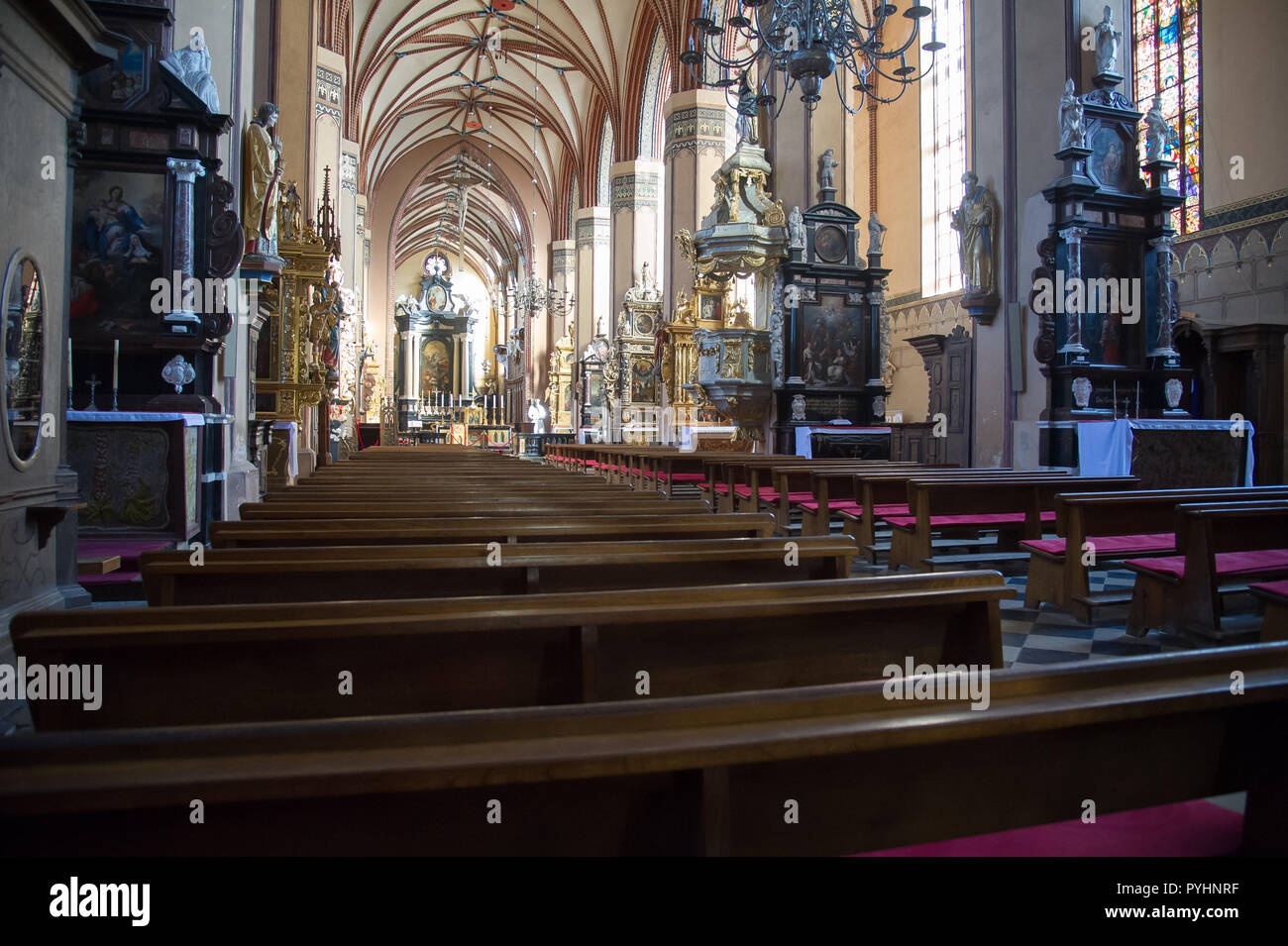 Gothic Archcathedral Basilica of the Assumption of the Blessed Virgin ...