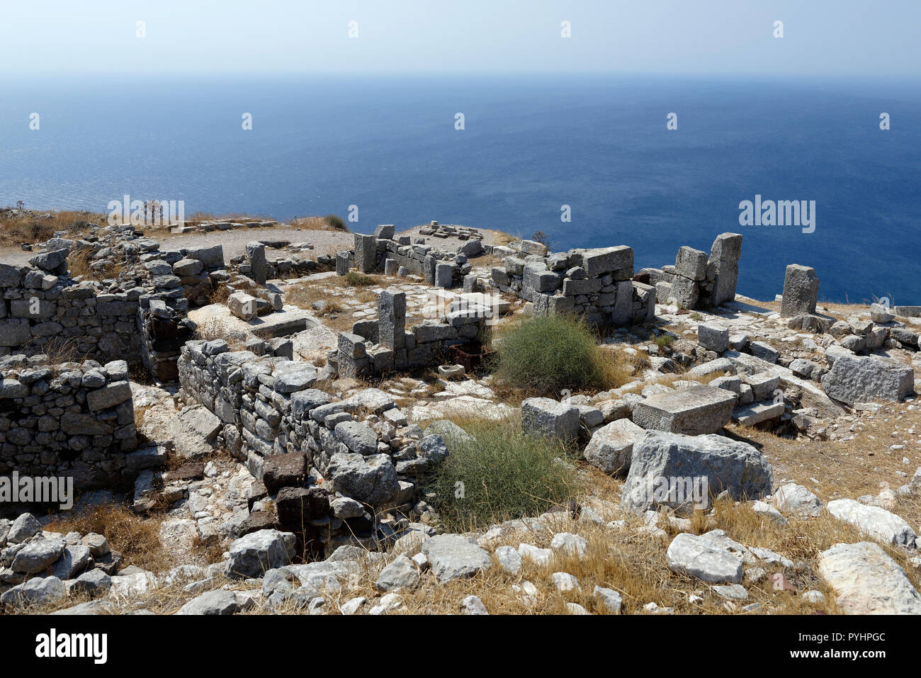 Ruins of a Temple at the Hellenistic Sanctuary of Temple of Apollo ...