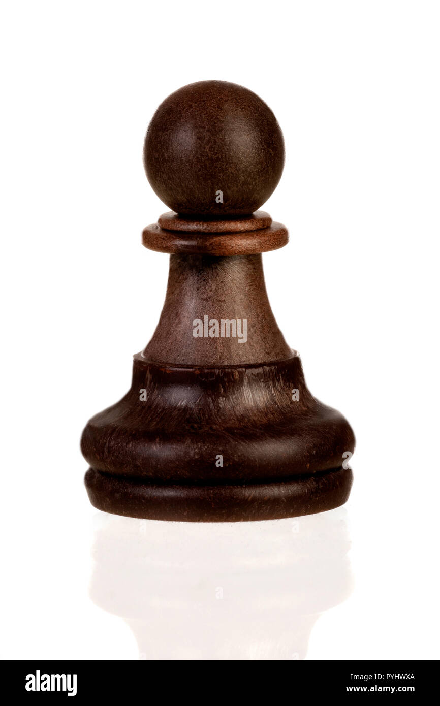 The pawn, chess piece isolated on a white background Stock Photo - Alamy