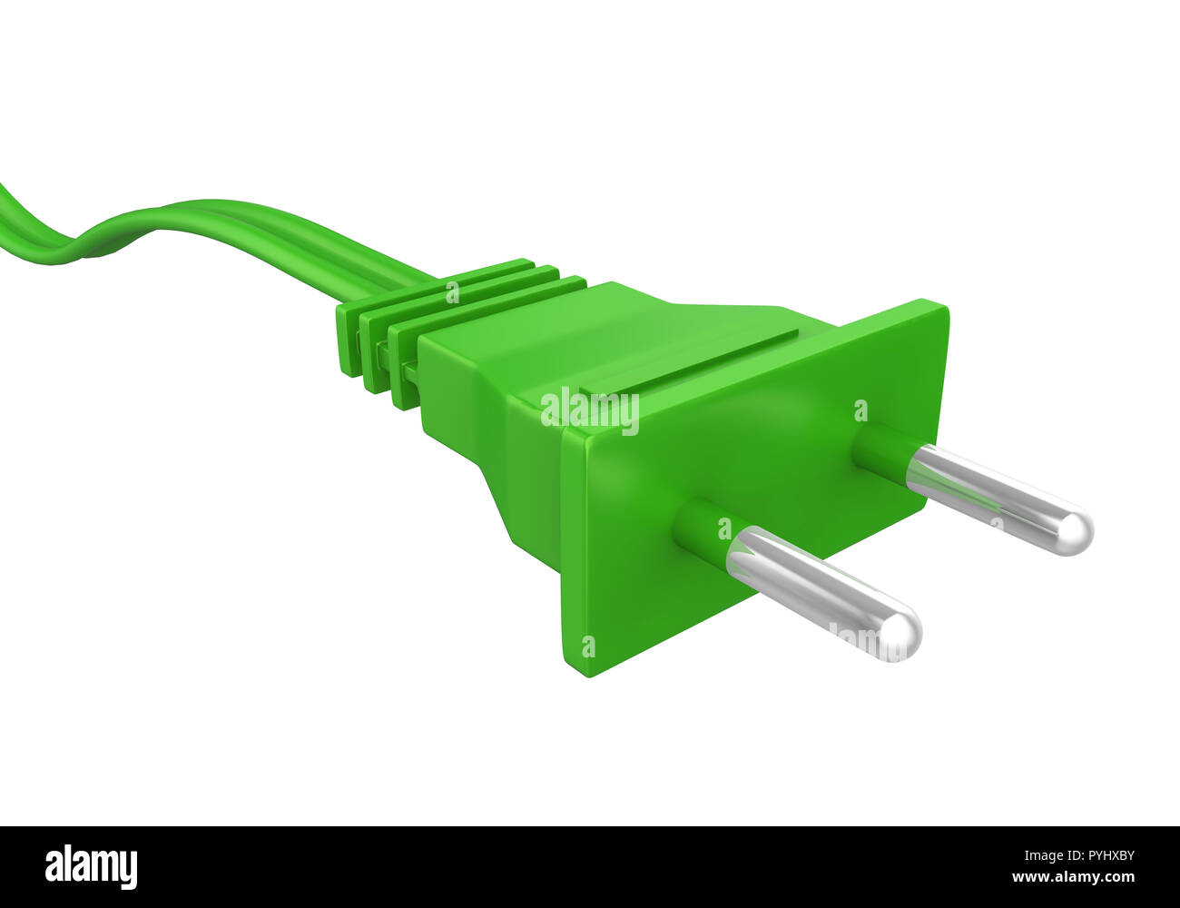 Power Plug Isolated Stock Photo - Alamy