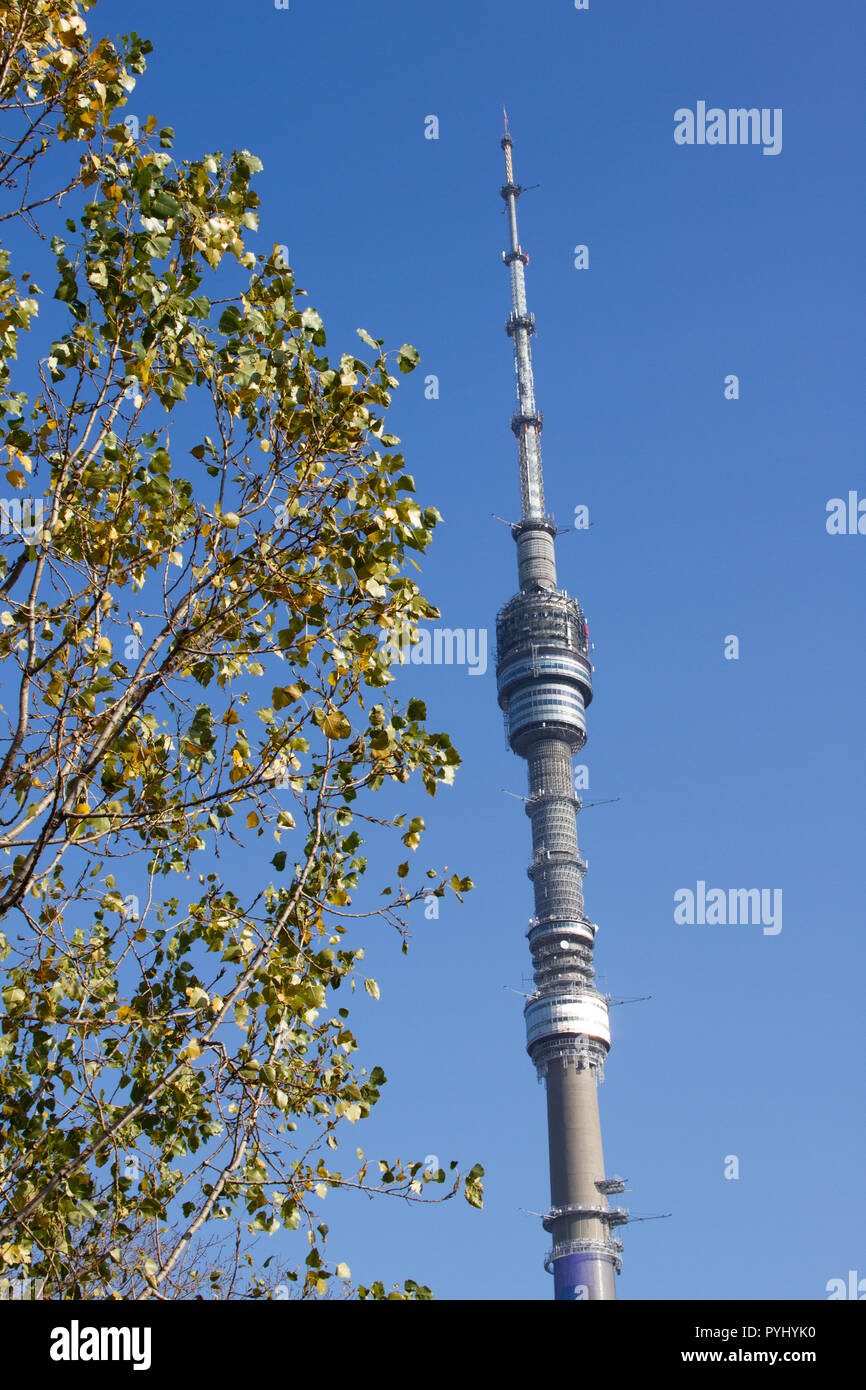 Ostankino tv and radio tower moscow hi-res stock photography and images ...