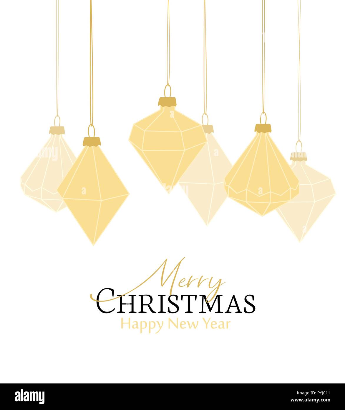 Diamond Christmas balls Stock Vector Image & Art - Alamy