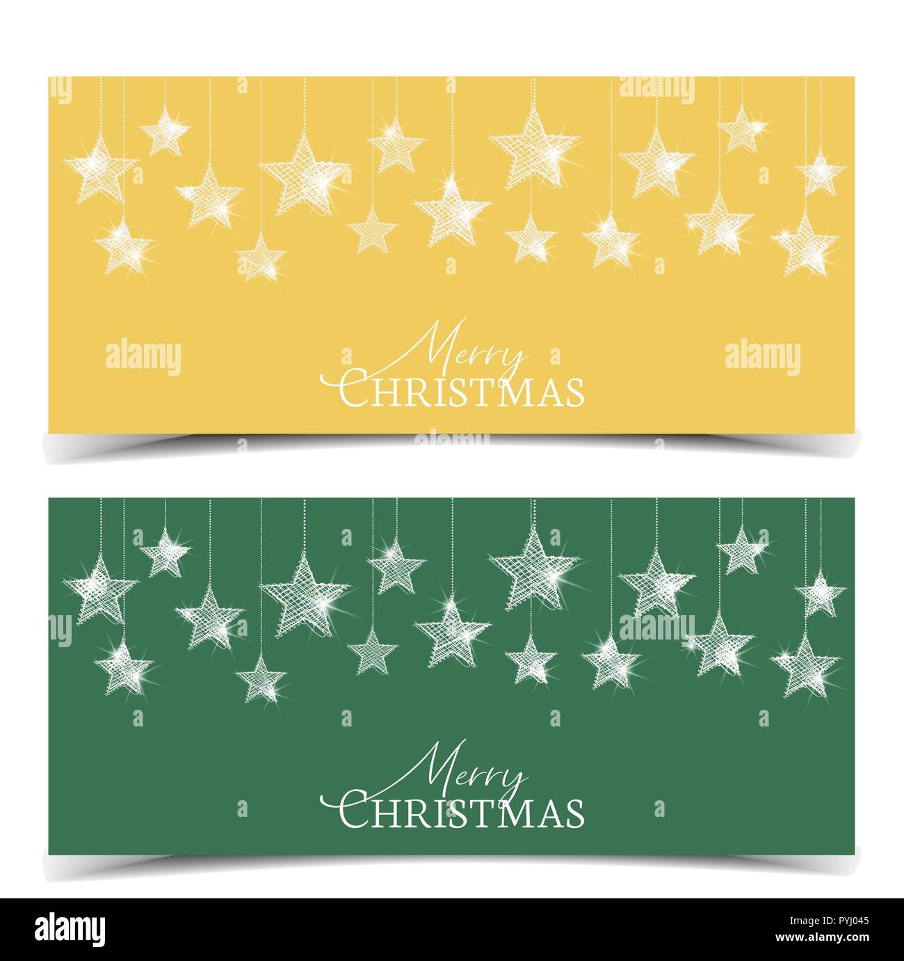 Christmas golden stars Stock Vector Image & Art - Alamy