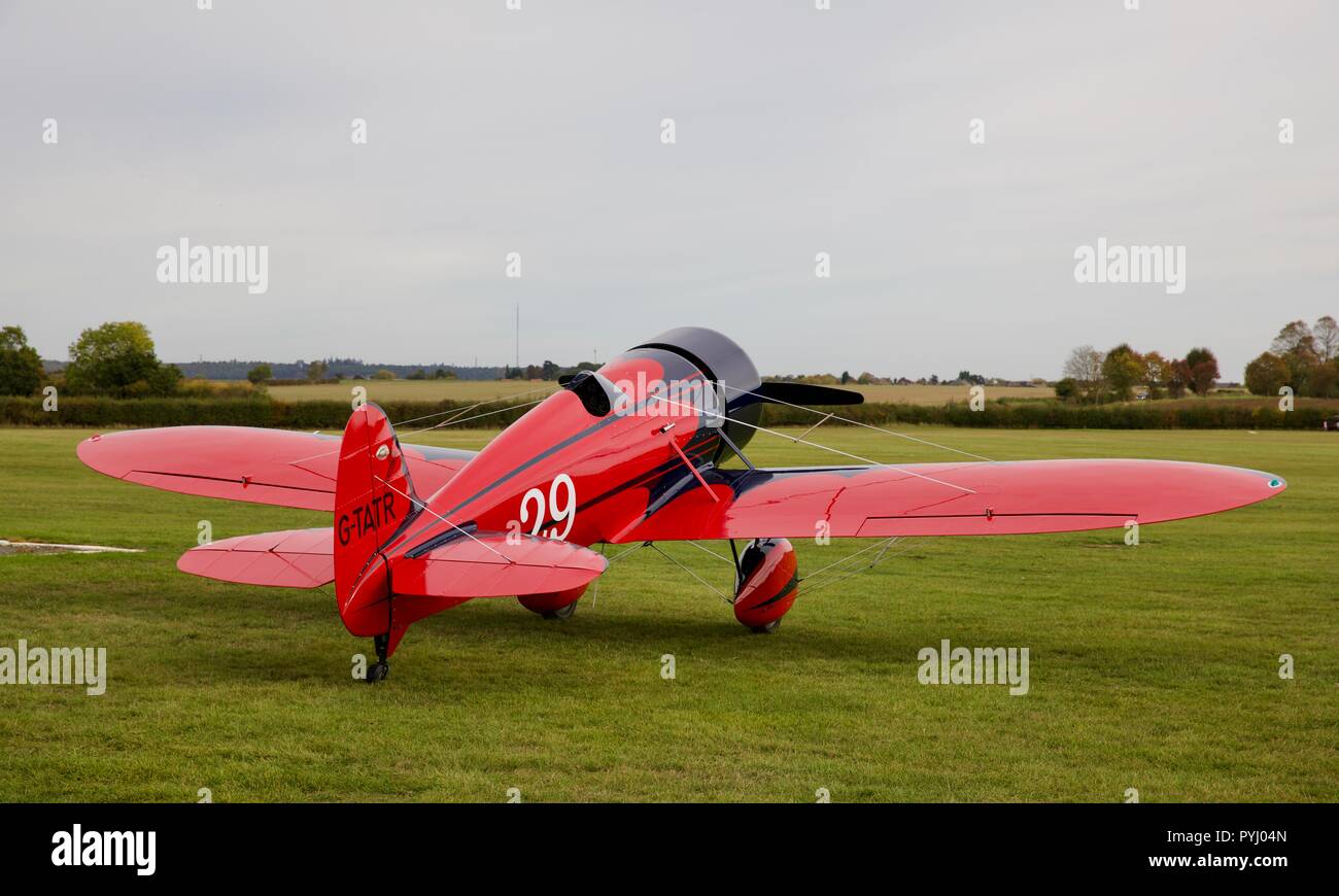 Travel Air Type R “Mystery Ship” (G-TATR Stock Photo - Alamy