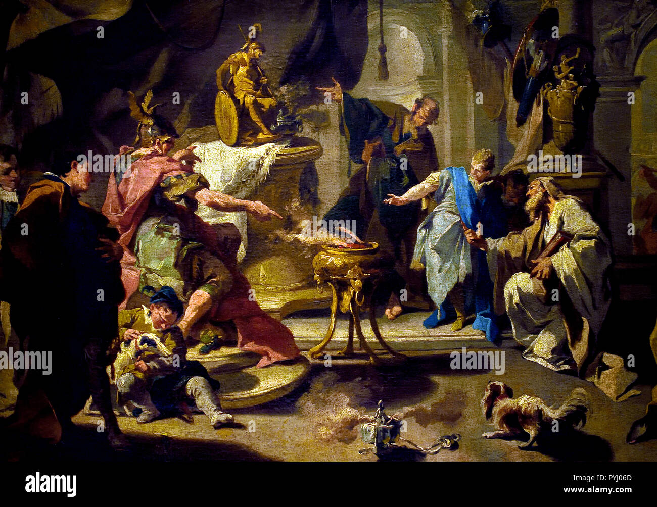 Hannibal swearing eternal enmity of the romans hi-res stock photography ...