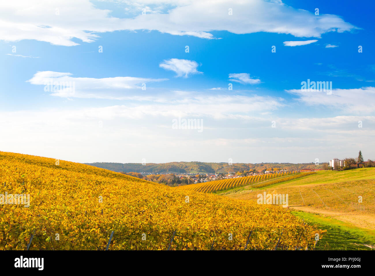 Beautiful autumn landscape panorama hi-res stock photography and images ...