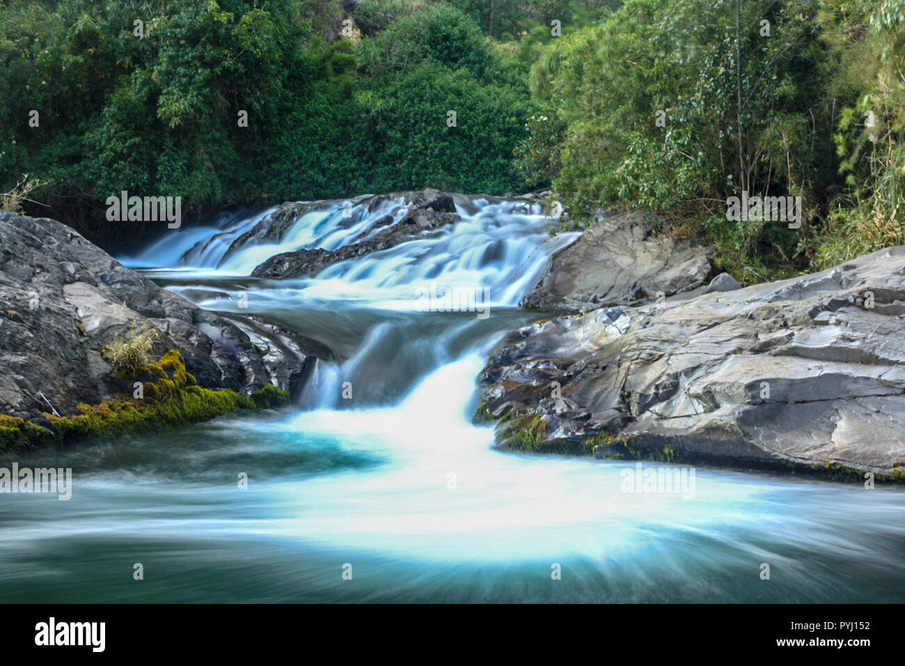 Bright cascade hi-res stock photography and images - Alamy