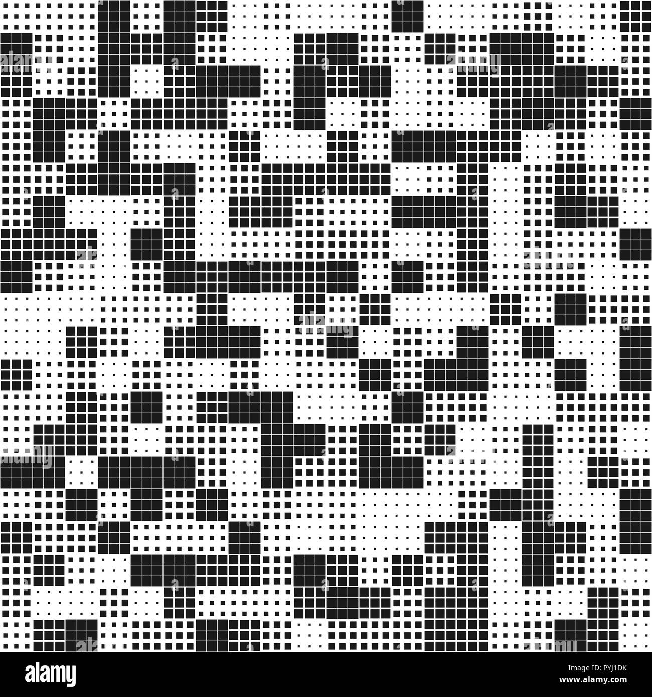 Pixel Abstract Background. Vector Illustration Stock Vector Image & Art ...