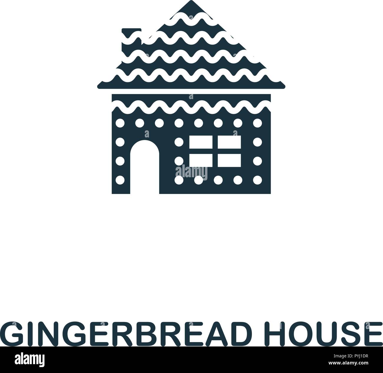 Gingerbread House icon. Premium style design from christmas collection ...