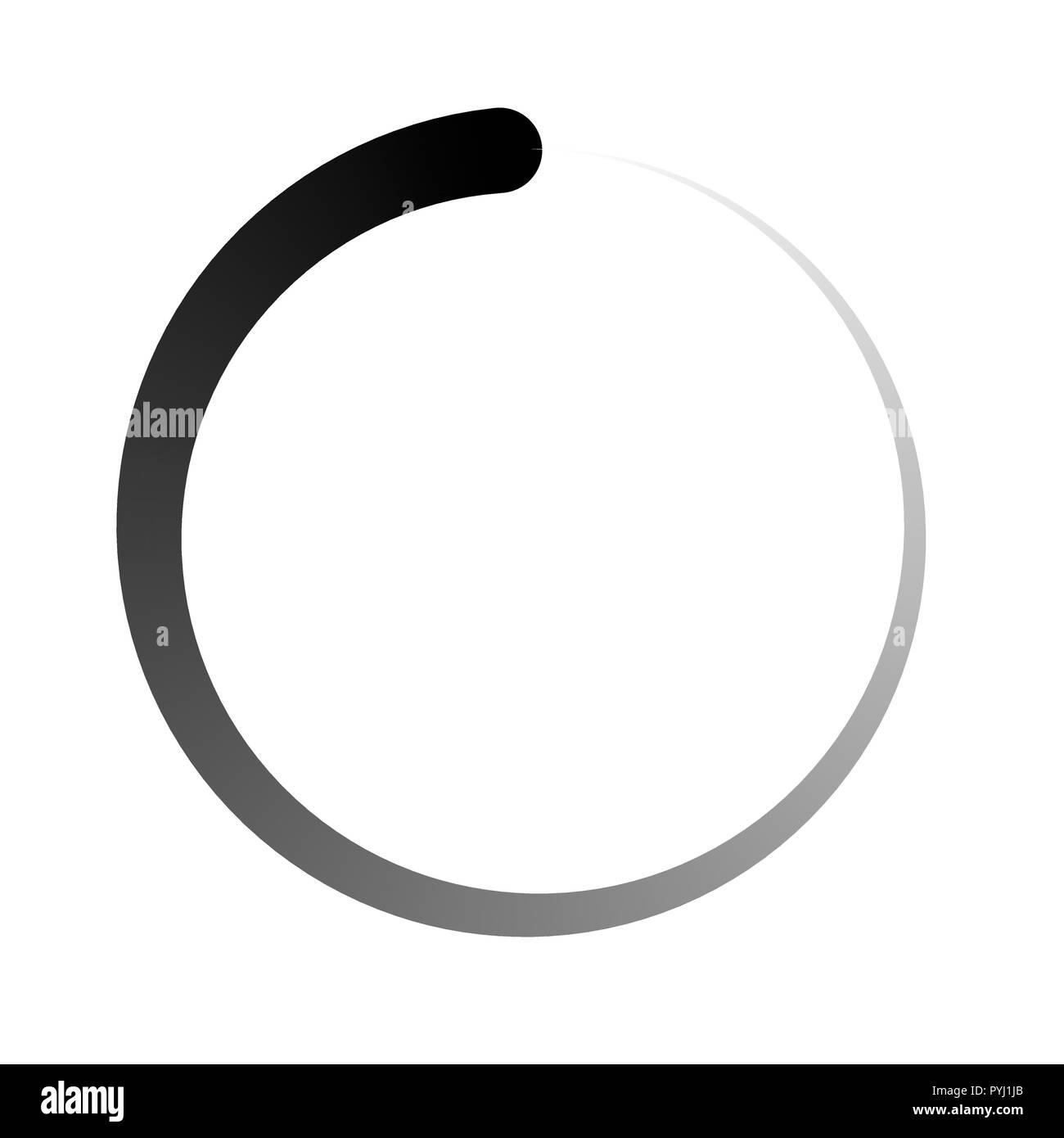 Loading icon isolated on white background Stock Vector Image & Art - Alamy