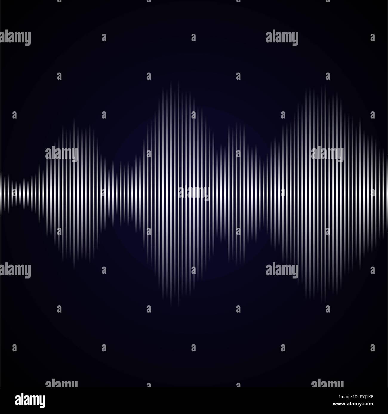 multicolor sound wave from equalizer background, vector, illustration ...
