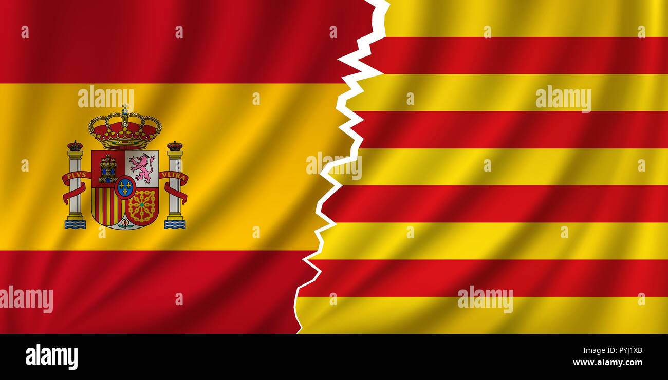 Catalonia independent republic Stock Vector Images - Alamy