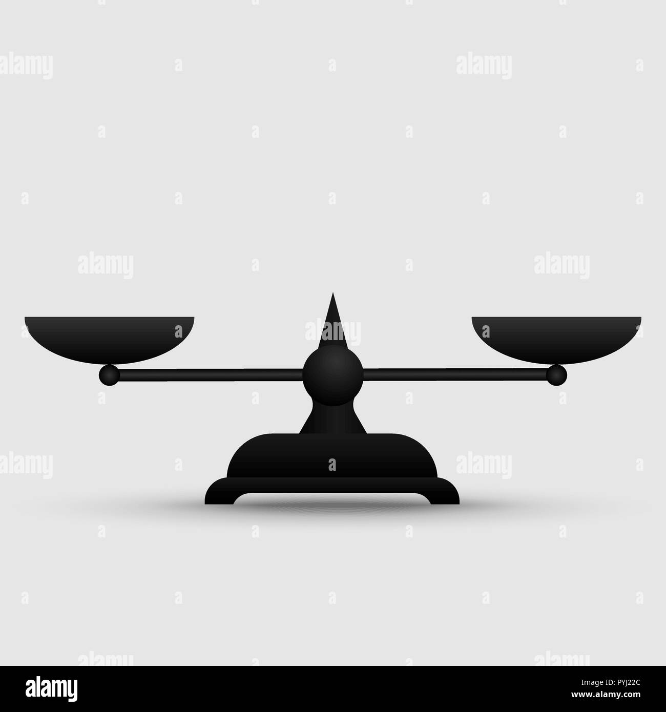 Vector scales symbol Icon, Vector Stock Vector Image & Art - Alamy