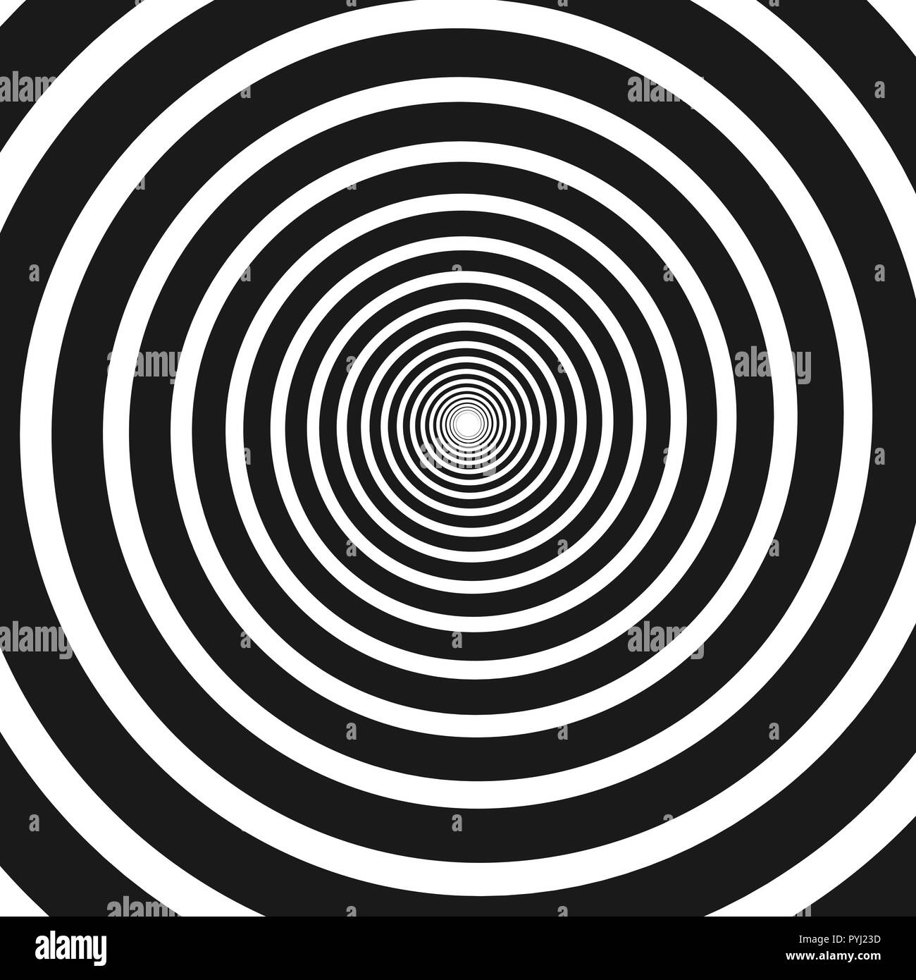 psychedelic spiral with radial rays, twirl, twisted comic effect ...