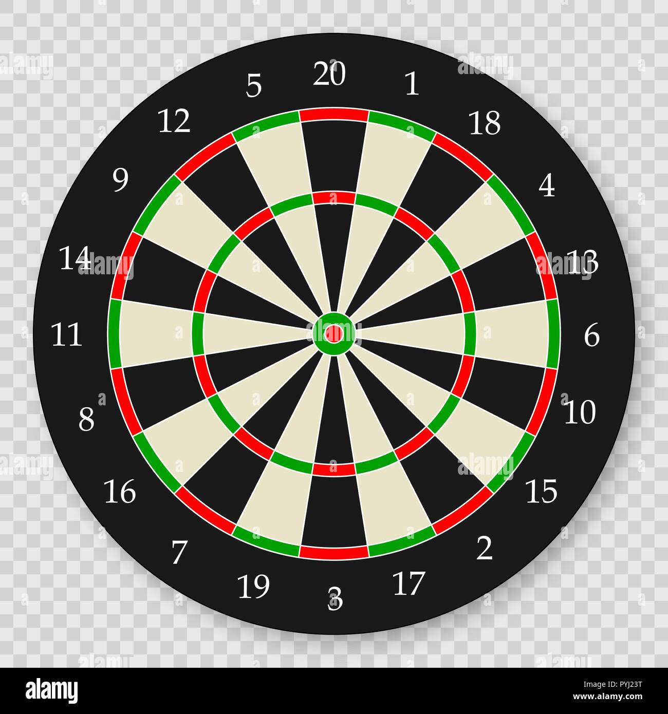 Realistic target, 3D illustration concept image Stock Vector Image ...