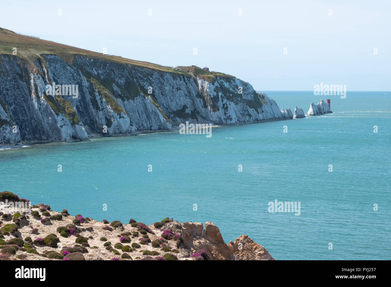 Isle of wight needles hi-res stock photography and images - Alamy