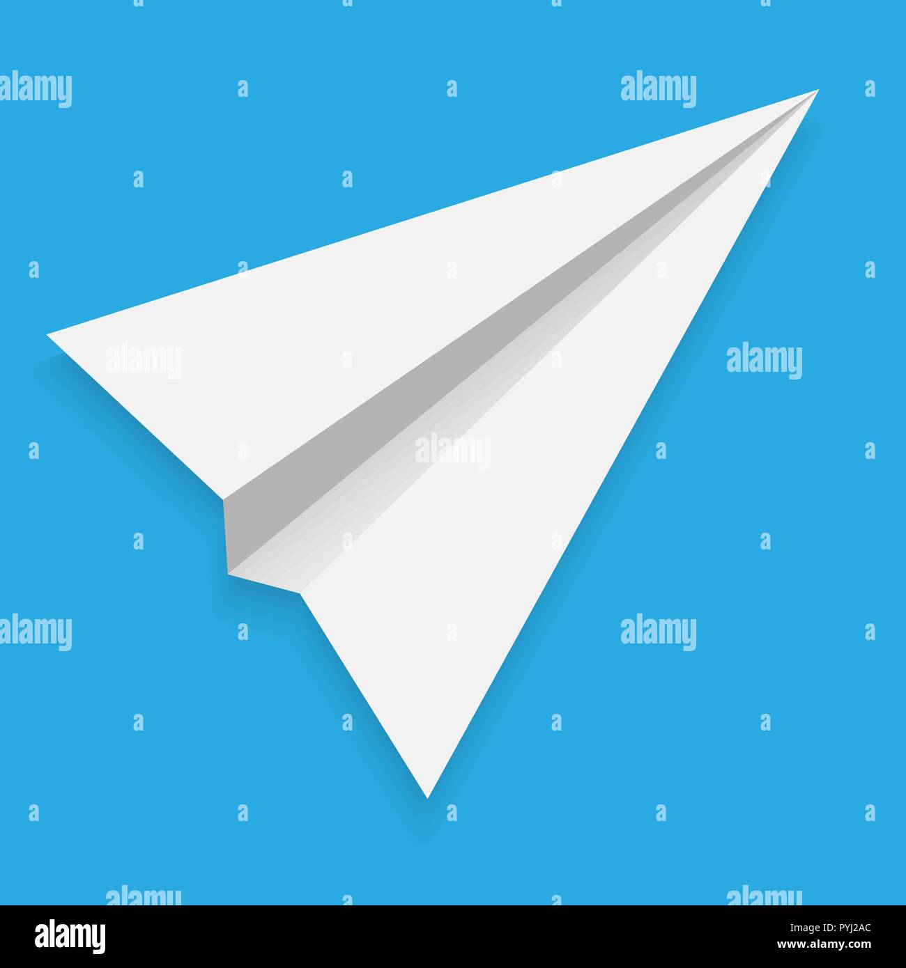 vector paper plane. Illustration for design Stock Vector Image & Art ...