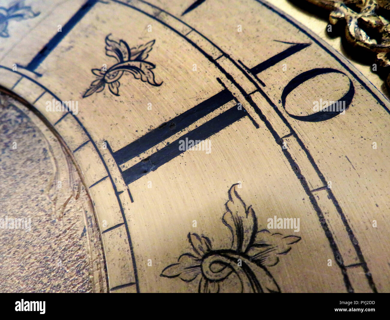 Grandfather Clock closeup Stock Photo - Alamy