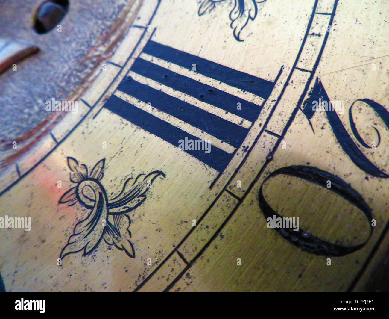 Grandfather Clock closeup Stock Photo - Alamy