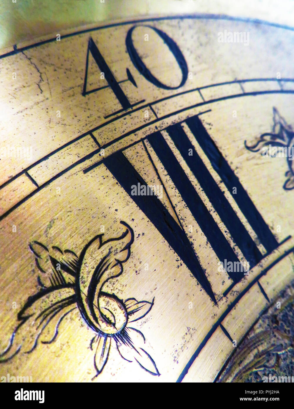 Grandfather Clock closeup Stock Photo - Alamy