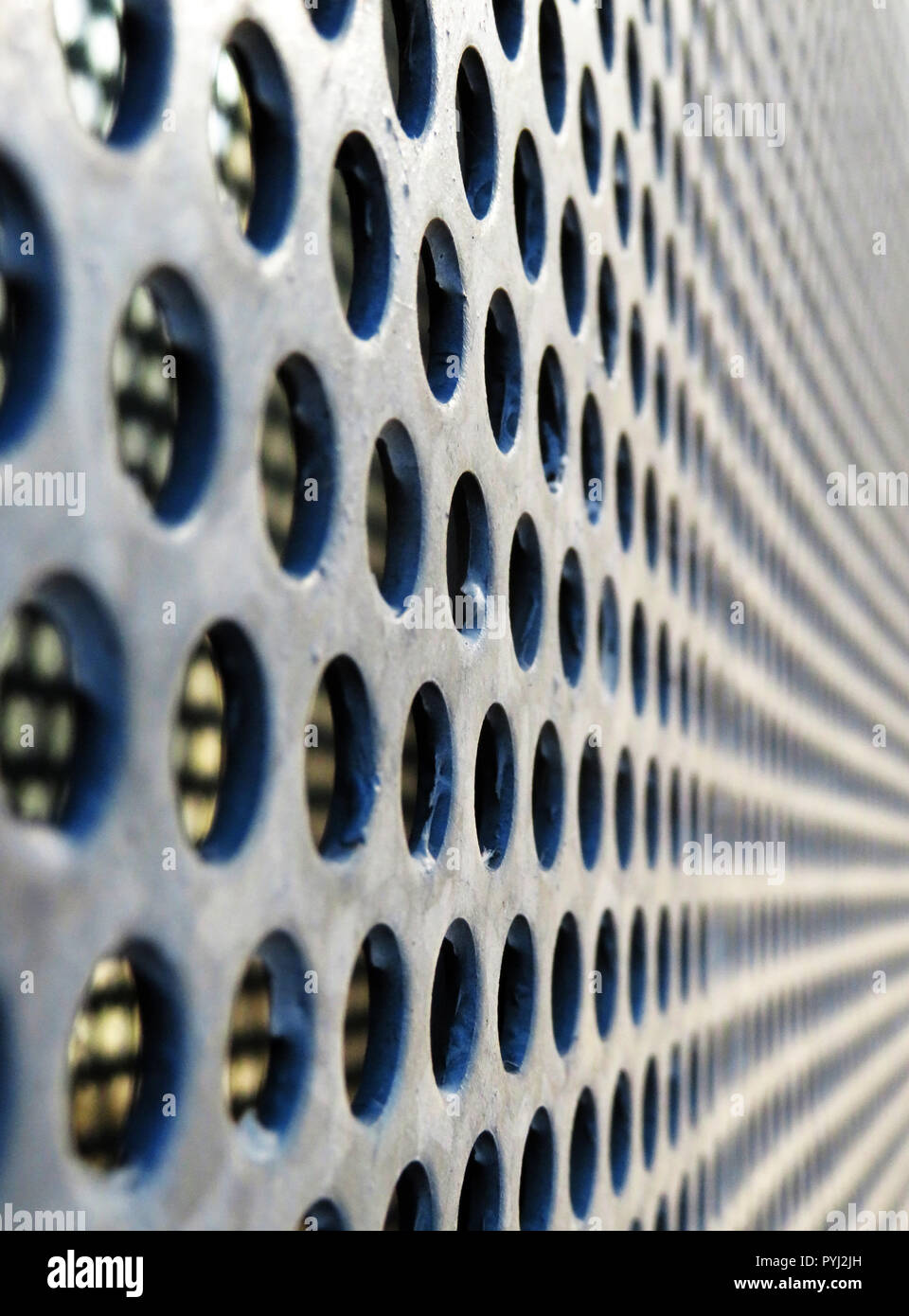 galvanized metal security grill mesh sheet with holes making graphic ...