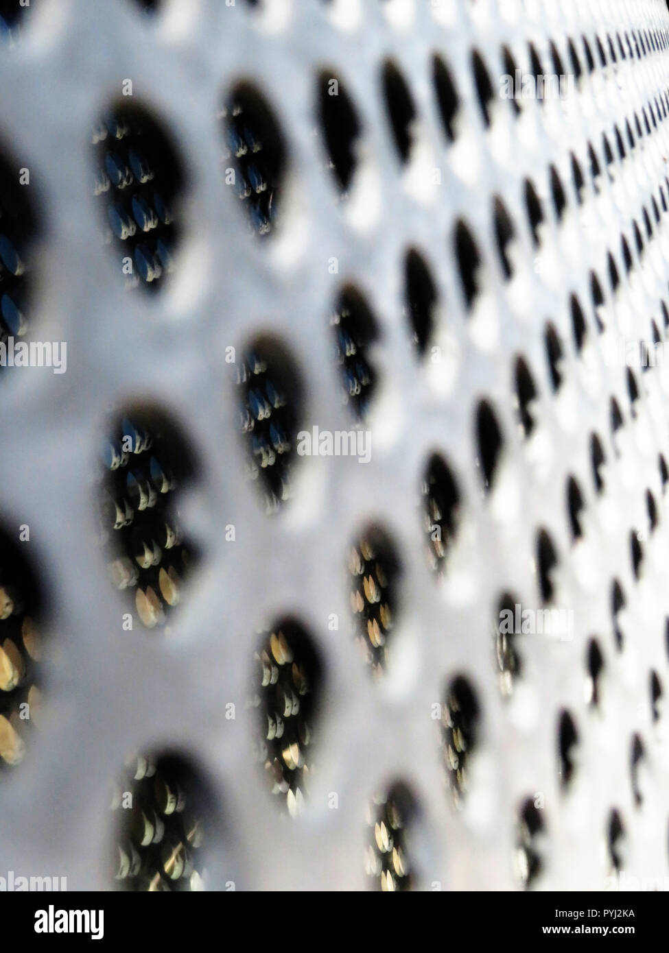 galvanized metal security grill mesh sheet with holes making graphic ...