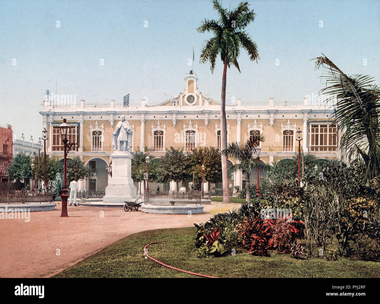 Palacio del Gobierno General, Havana Cuba ca. 1900 Stock Photo - Alamy
