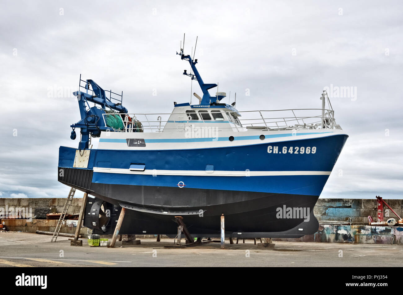 French trawler hi-res stock photography and images - Alamy
