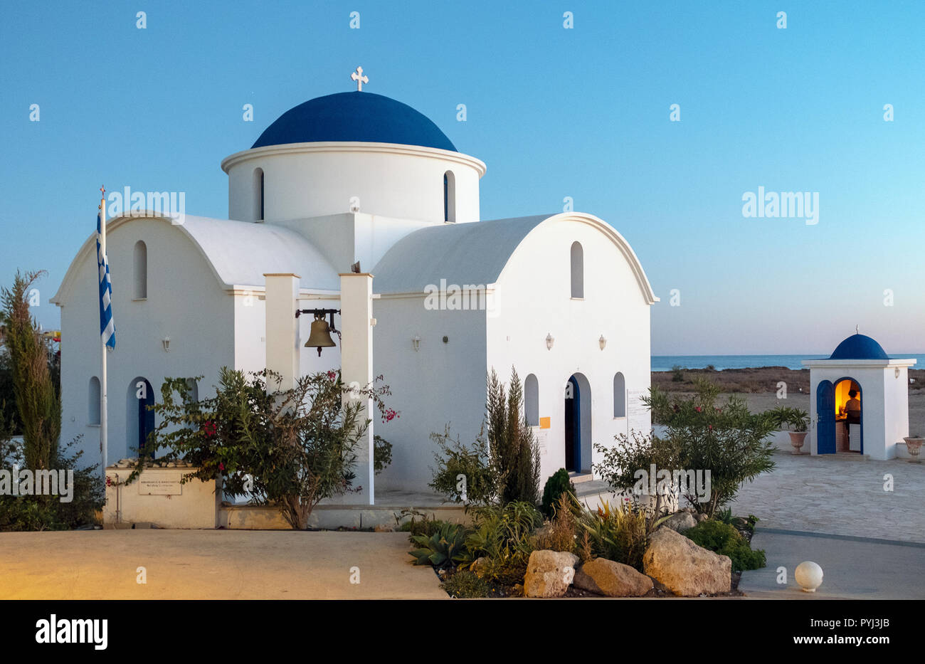 The multi Denominational Church of St. Nicholas, Paphos, Cyprus Stock ...