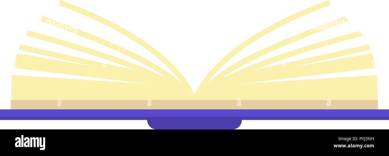Open book icon, flat style Stock Vector Image & Art - Alamy
