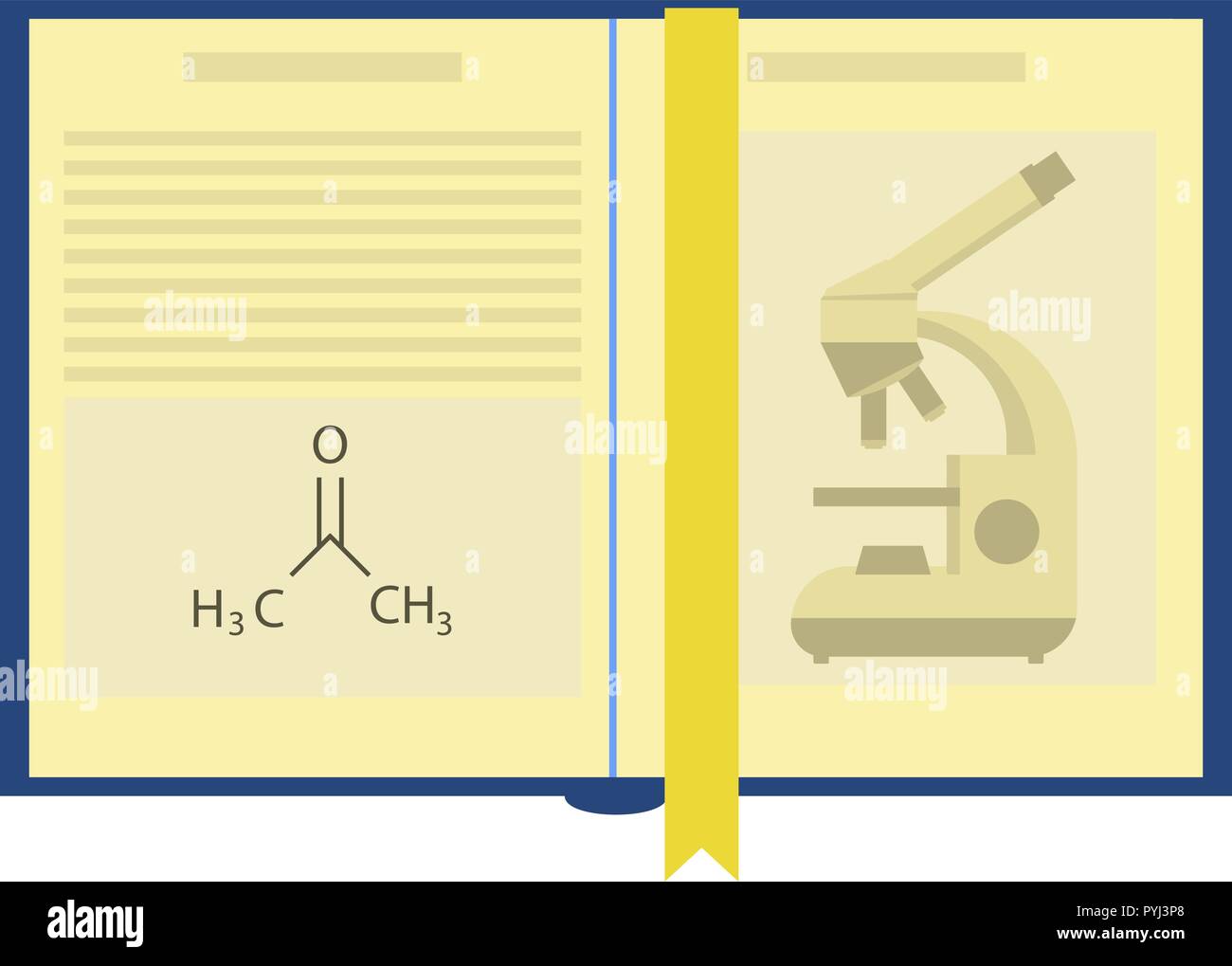 Open chemistry book icon, flat style Stock Vector Image & Art - Alamy
