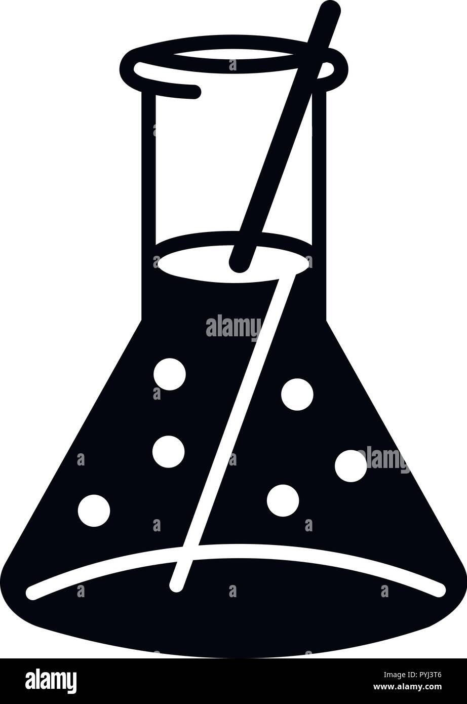 Boiling flask icon, simple style Stock Vector Image & Art - Alamy