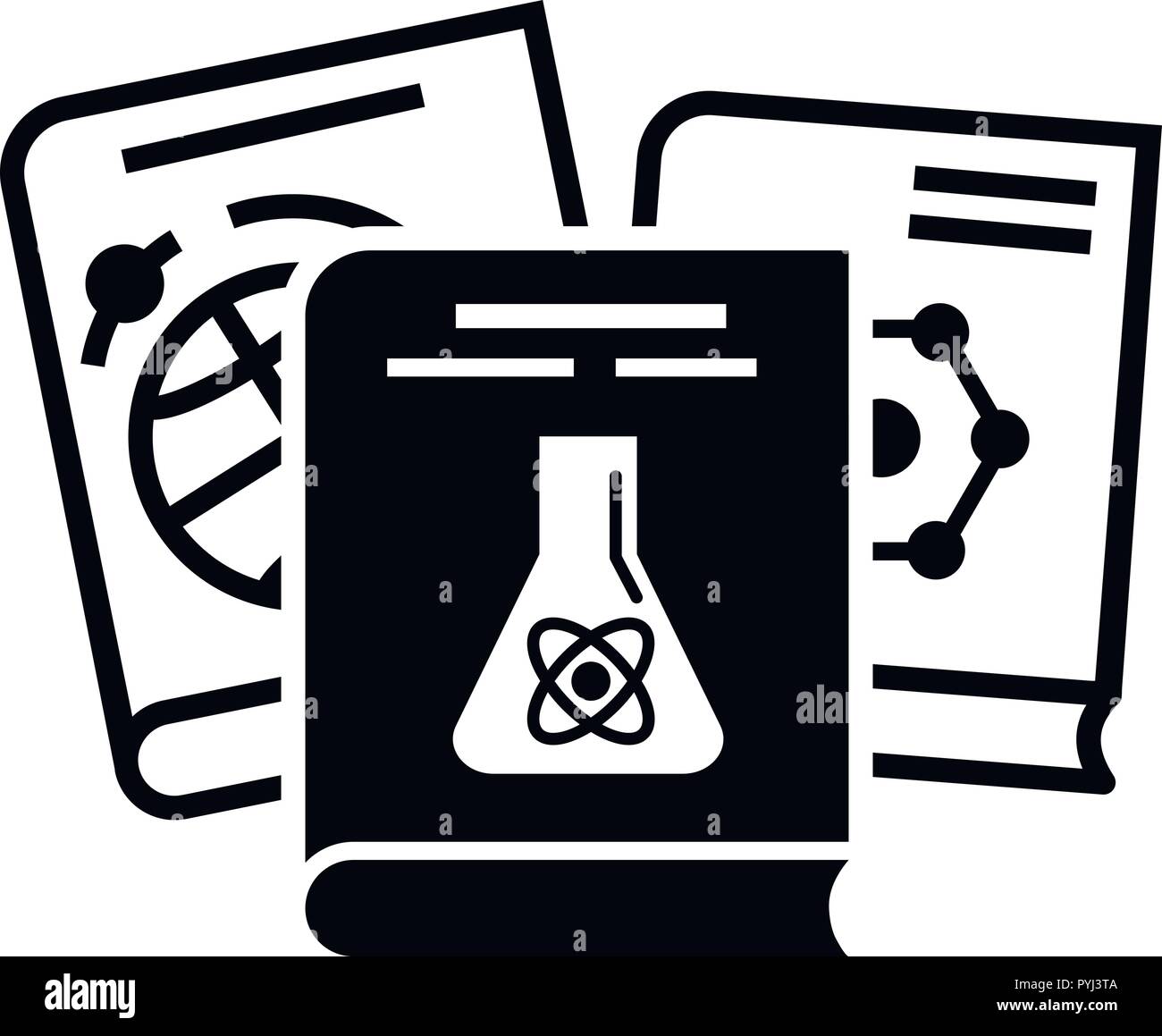 Chemistry books icon, simple style Stock Vector Image & Art - Alamy