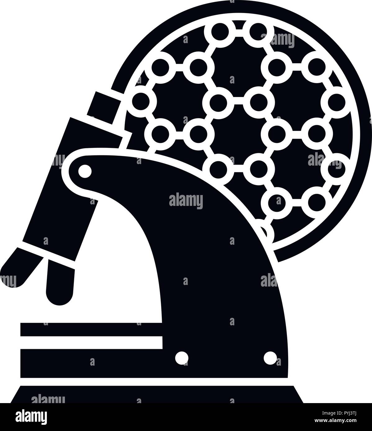 Microscope work icon, simple style Stock Vector Image & Art - Alamy