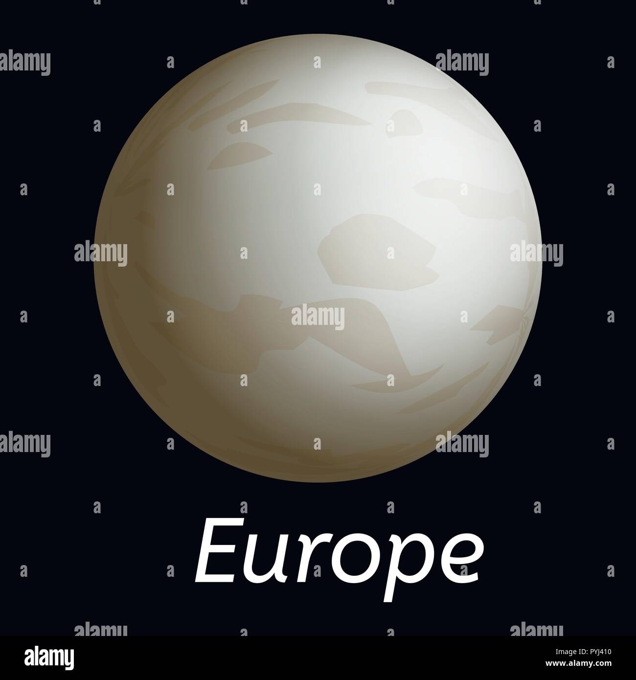Space europe icon, realistic style Stock Vector Image & Art - Alamy