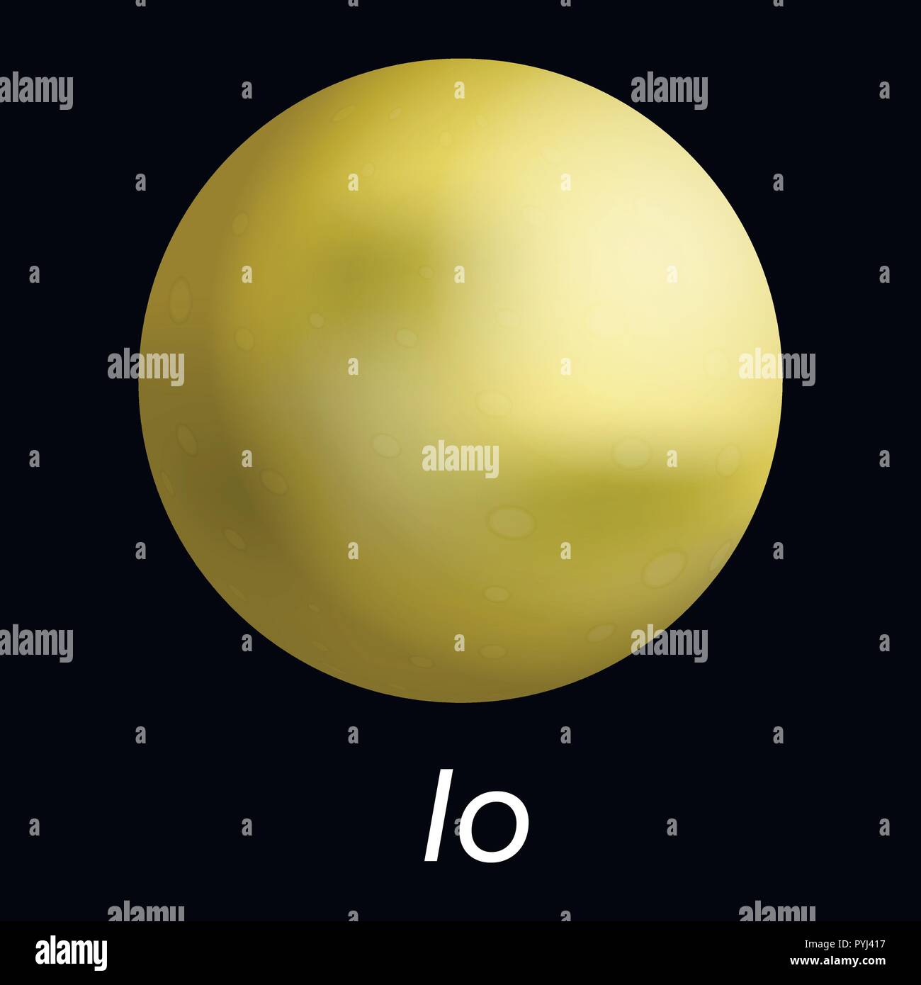Space io icon, realistic style Stock Vector Image & Art - Alamy