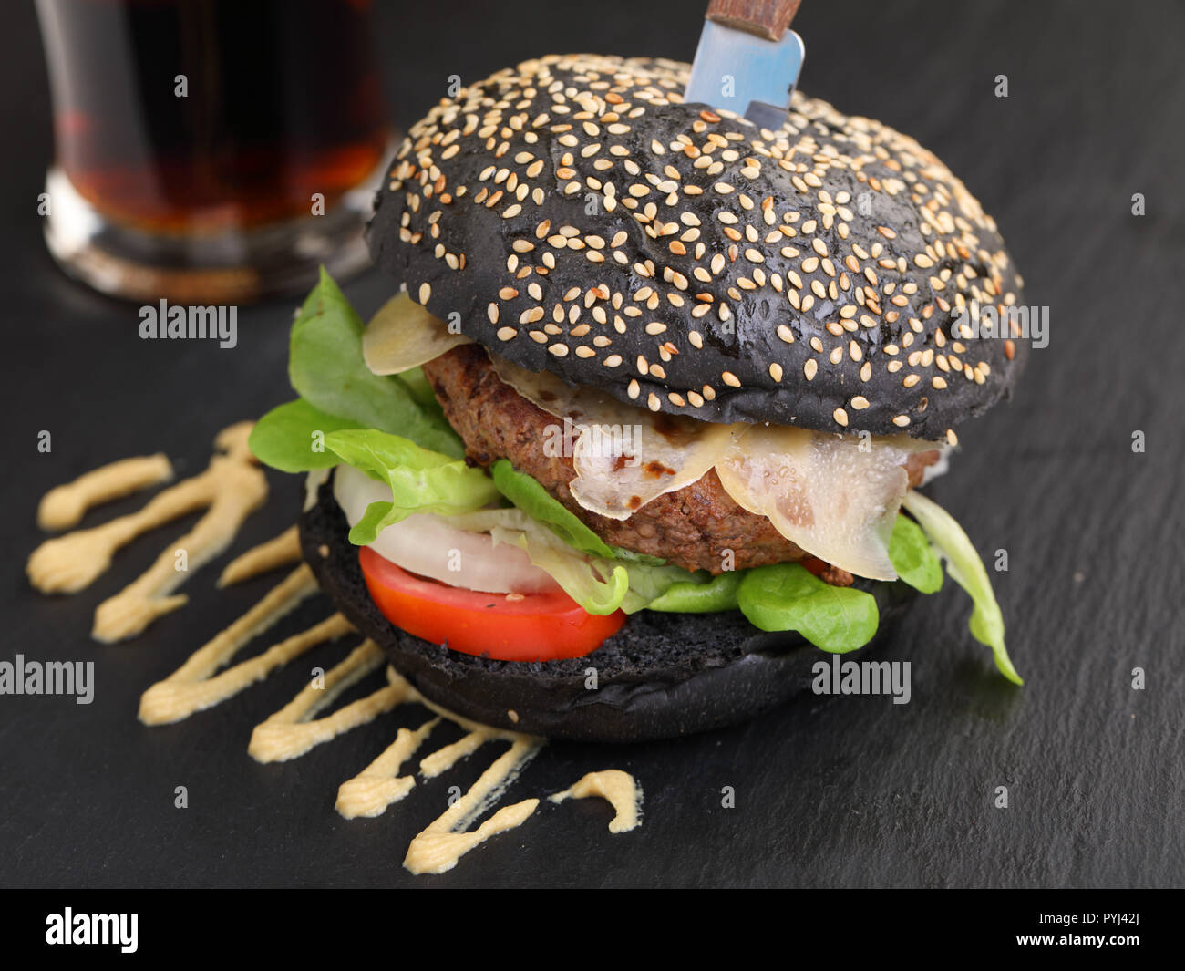 Dirty burger hi-res stock photography and images - Alamy