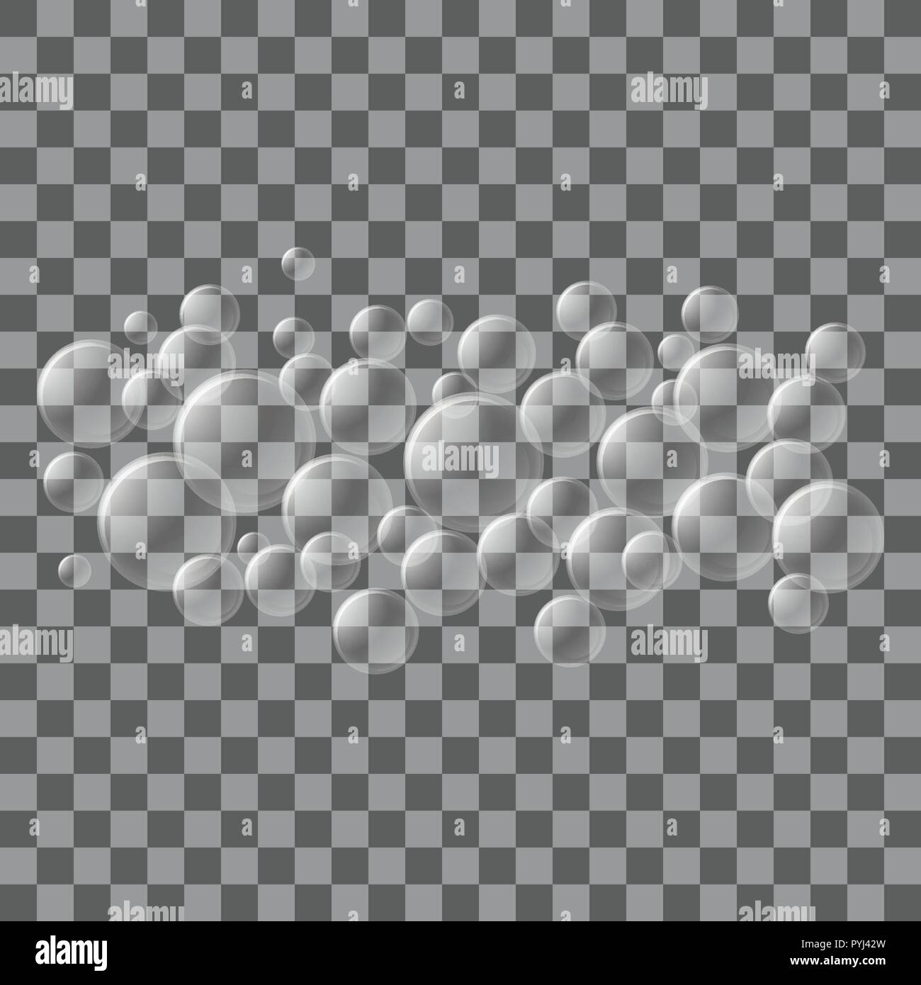 Water bubble foam icon, realistic style Stock Vector Image & Art - Alamy